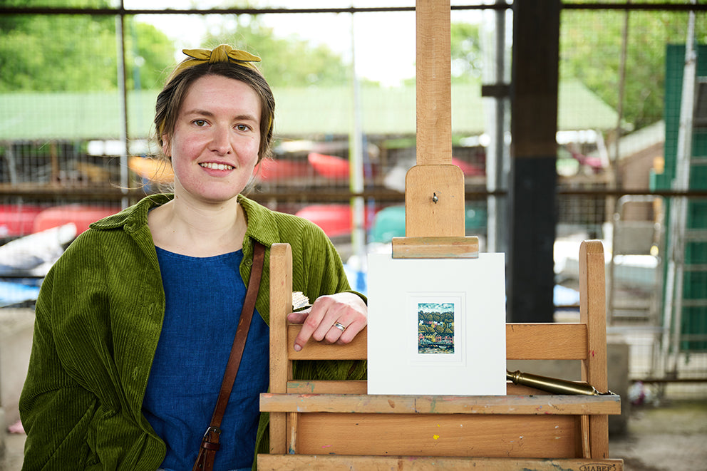 Bristol Harbourside Card – Molly Lemon Art