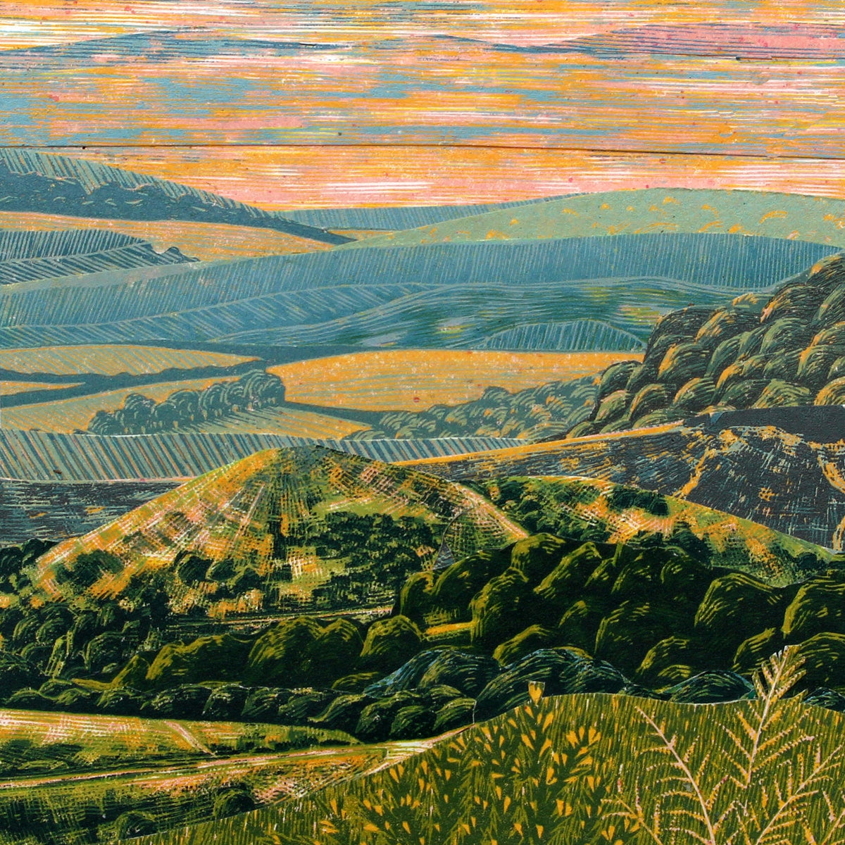 Sunset Card – Molly Lemon Art