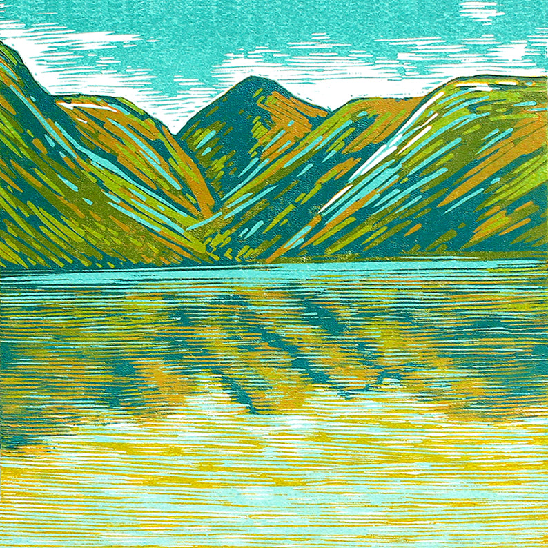 Wast Water Card – Molly Lemon Art